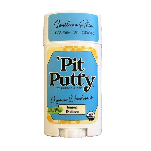 Lemon & Clove Pit Putty Deodorant | BUBBLE & BEE – ROOTS the Beauty ...