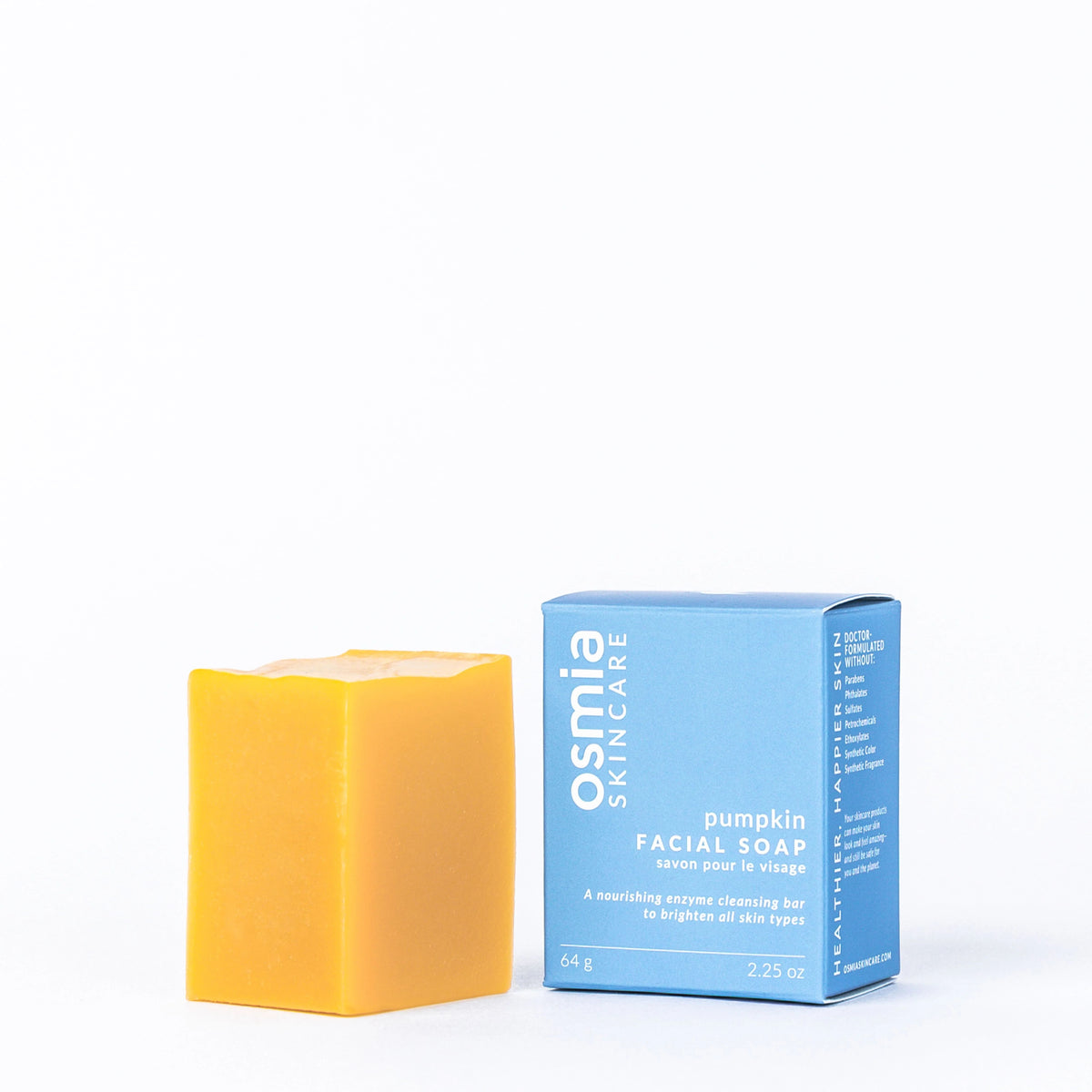 OSMIA | Pumpkin Facial Soap – ROOTS the Beauty Underground