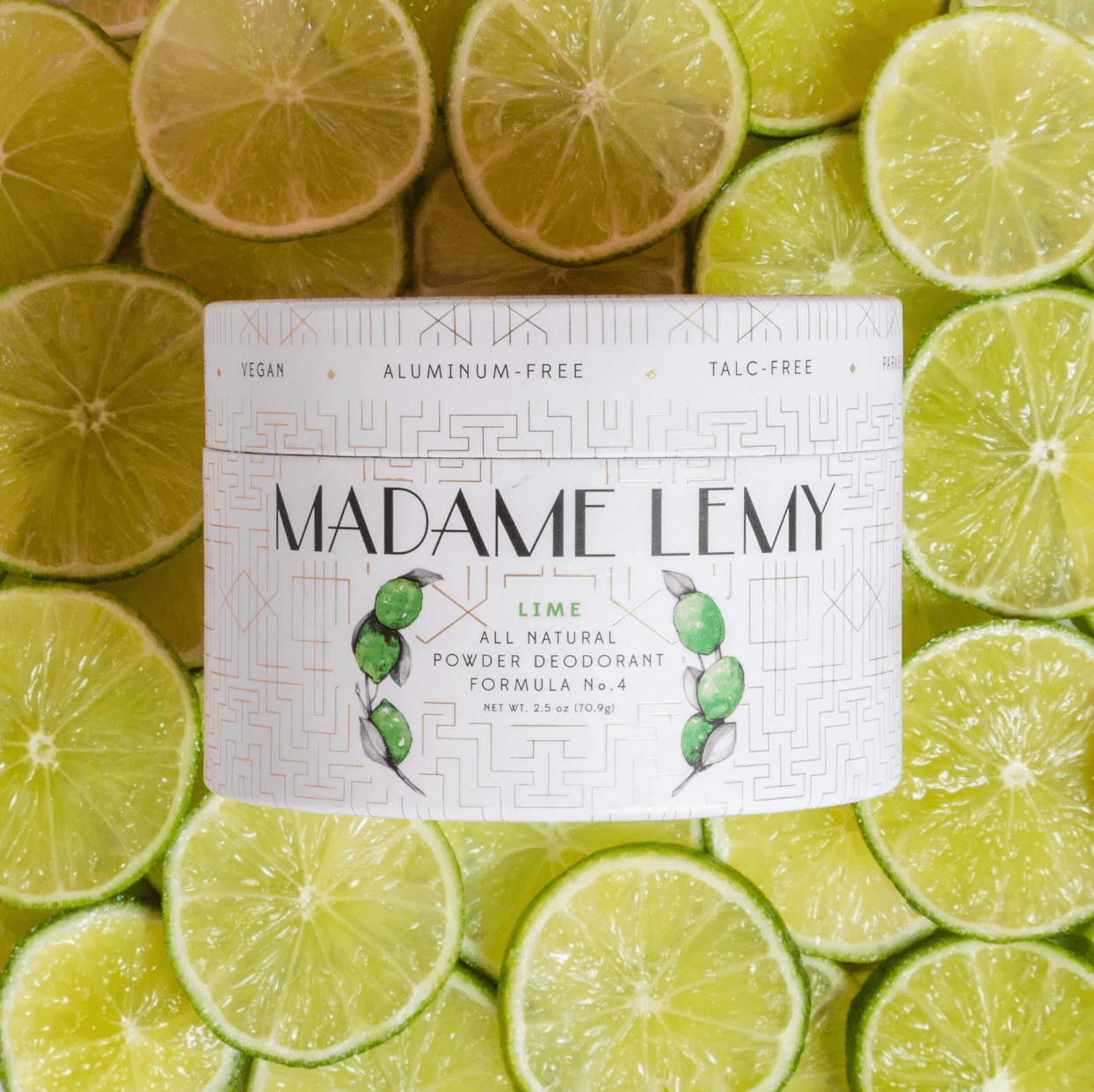 MADAME LEMY | Le Petit Deodorant, Body Powder & Dry Shampoo - Lime & B ...